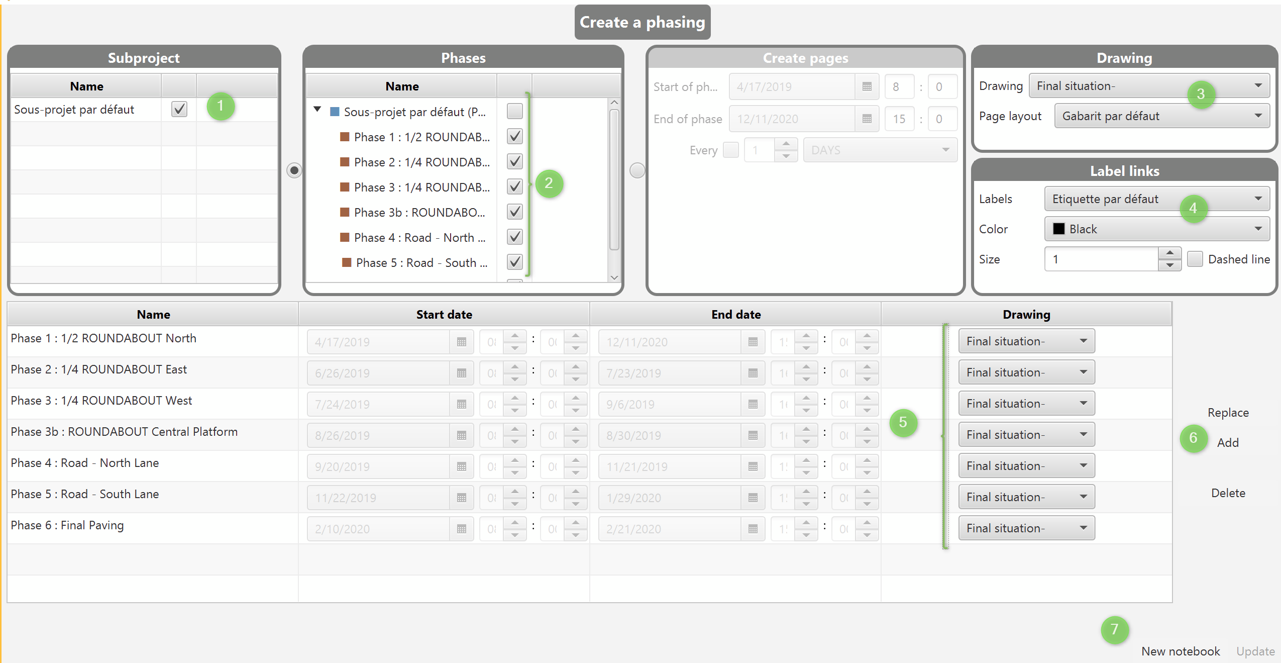 Step 8 - Creation and personalization of the phasing book [Doc Phase ...